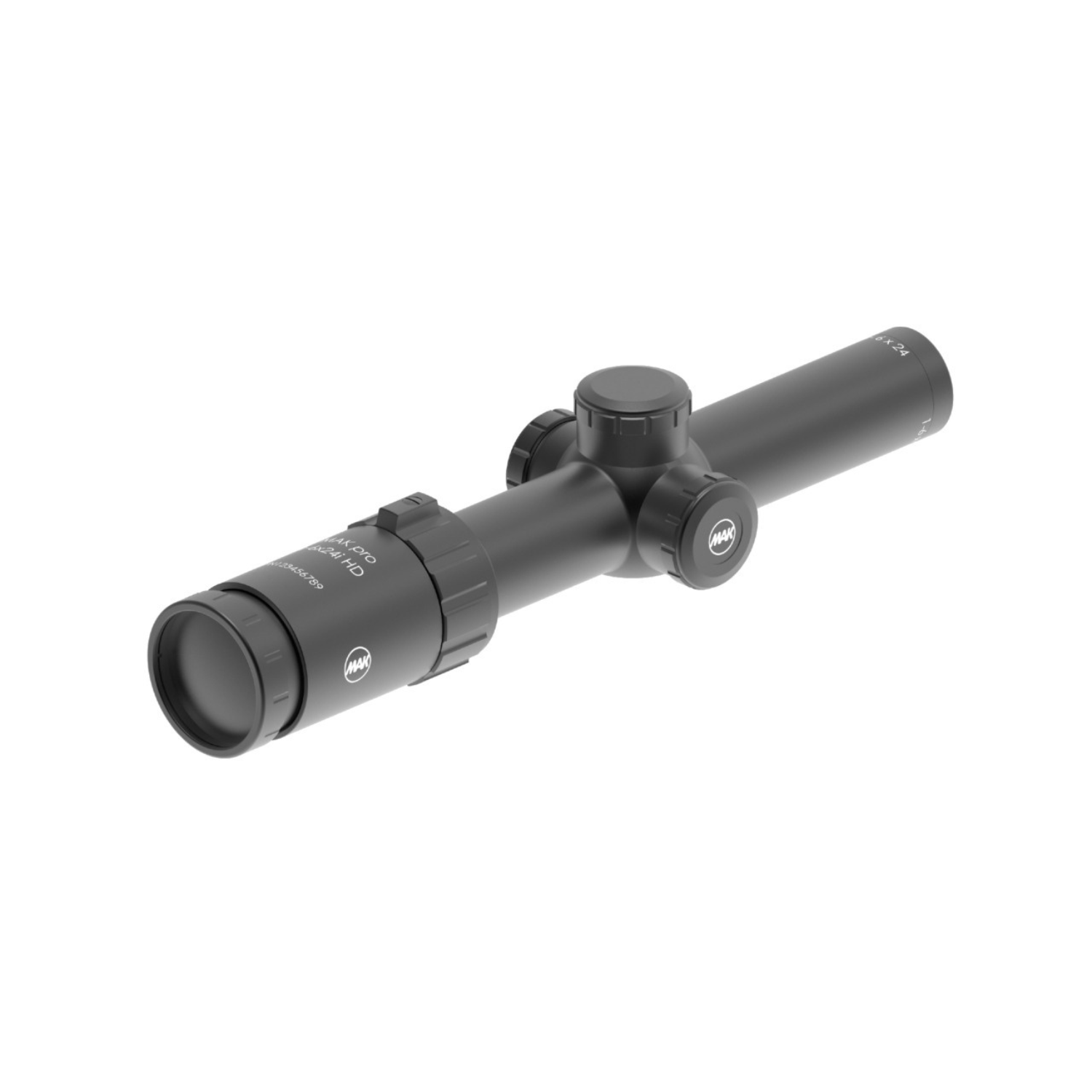 MAK 1-6x24i HD Premium Rifle Scope – Bullet Shooting Accessories
